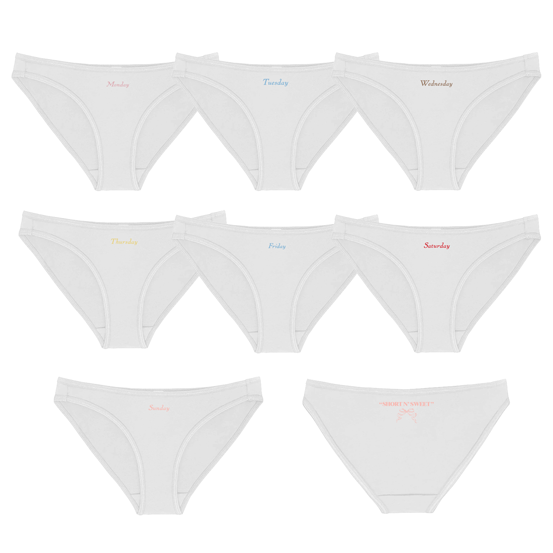 Short N Sweet Underwear Set Sabrina Carpenter